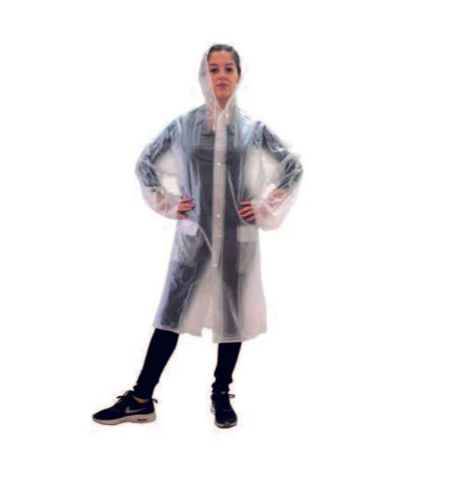 Impermeable Adulto Transparente - Esell.cl